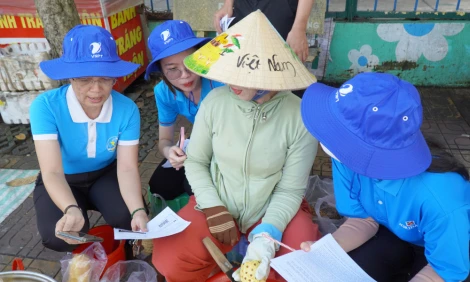 Xã Cần Giuộc phát động thực hiện mô hình ‘Chợ 4.0’